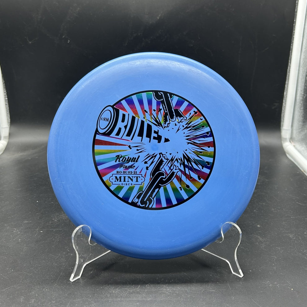 Mint Discs Firm Royal Plastic Bullet – detras disc golf