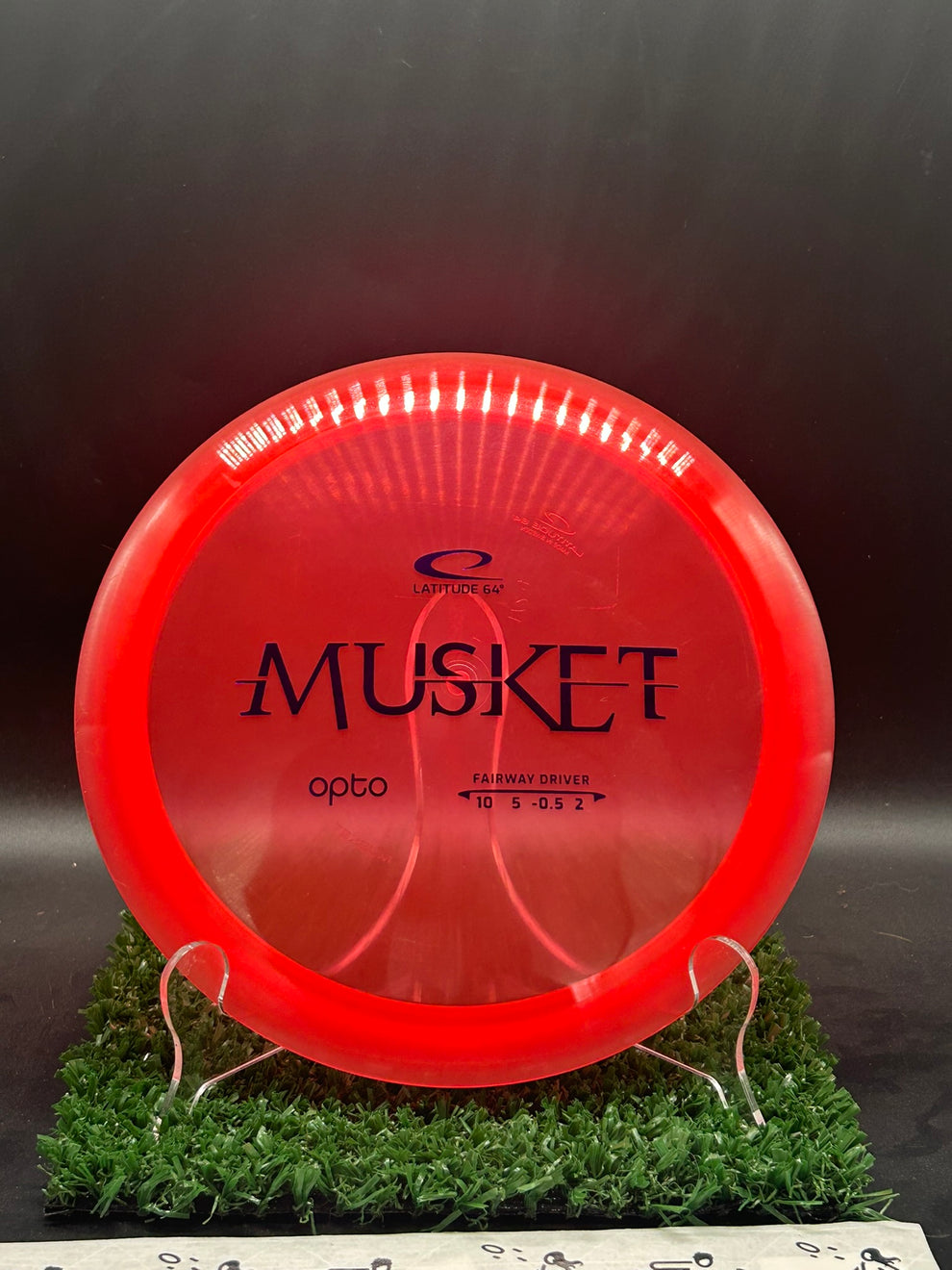 Latitude 64 Opto Musket – detras disc golf