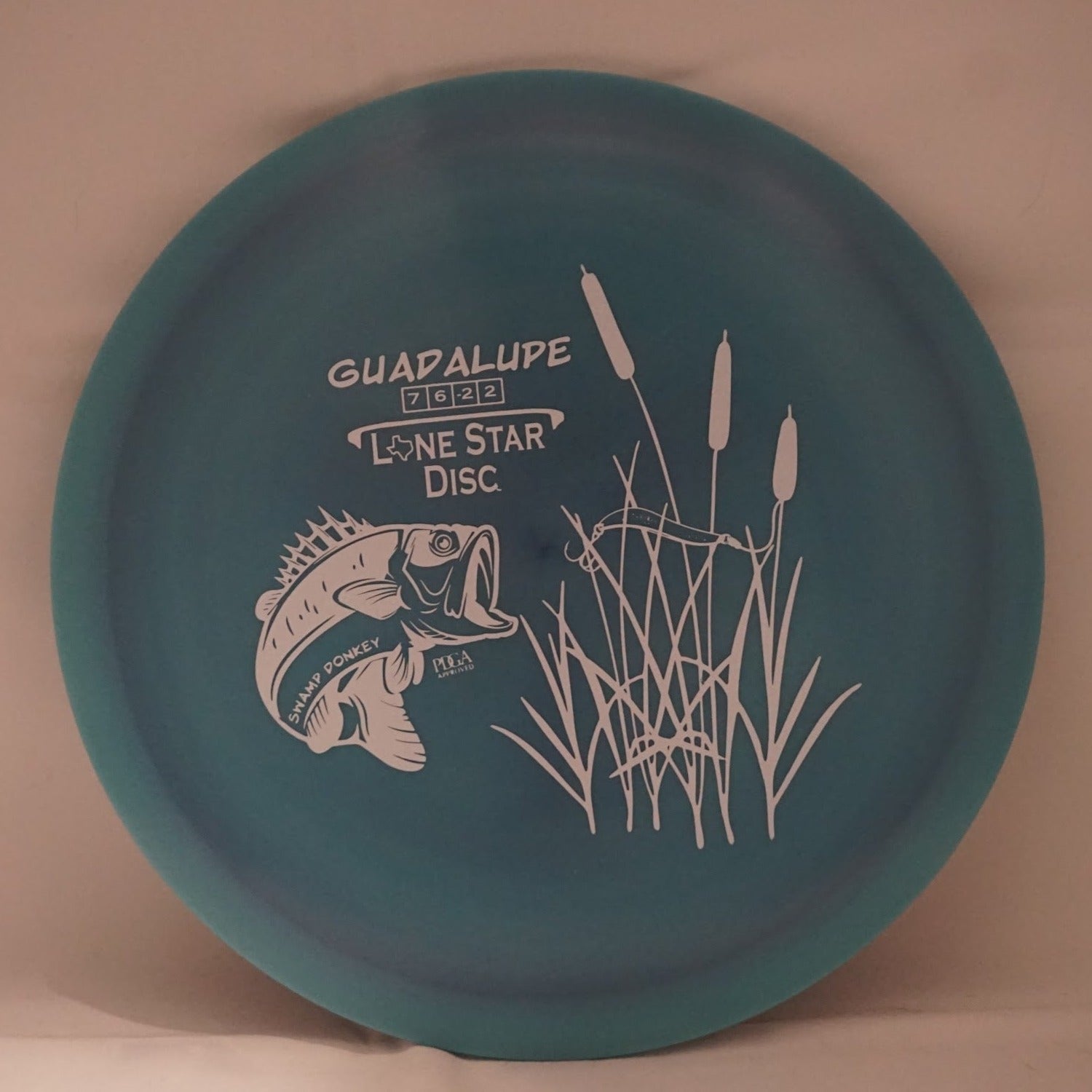 Lone Star Discs Alpha Lonestar Guadalupe – detras disc golf