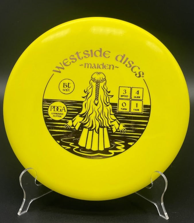 Westside Discs BT Soft Maiden – detras disc golf